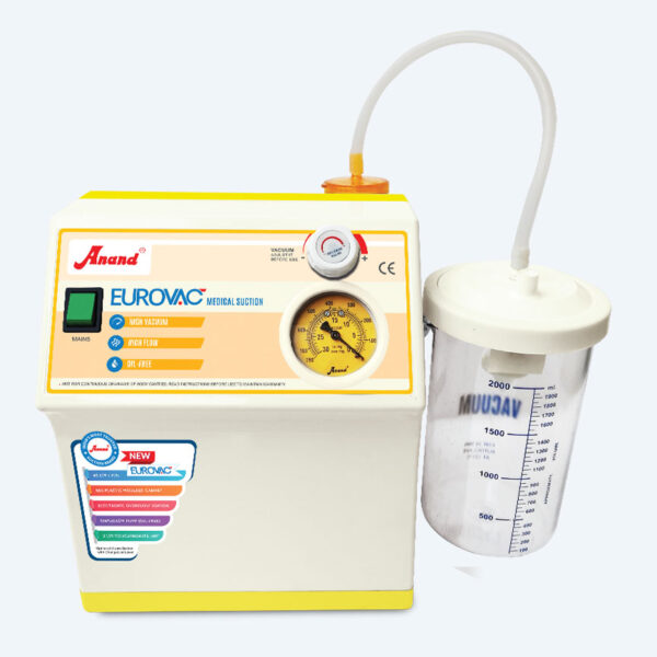 Eurovac Suction Unit | Anand Medicaids - Suction Units Manufacturer